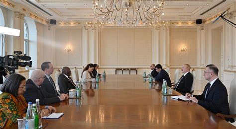 President Ilham Aliyev Receives Delegation Led By Vice President Of