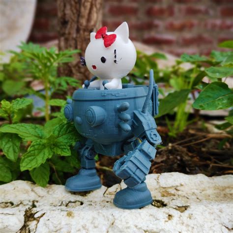 Hello Kitty Robot 3d Model 3d Printable Cgtrader