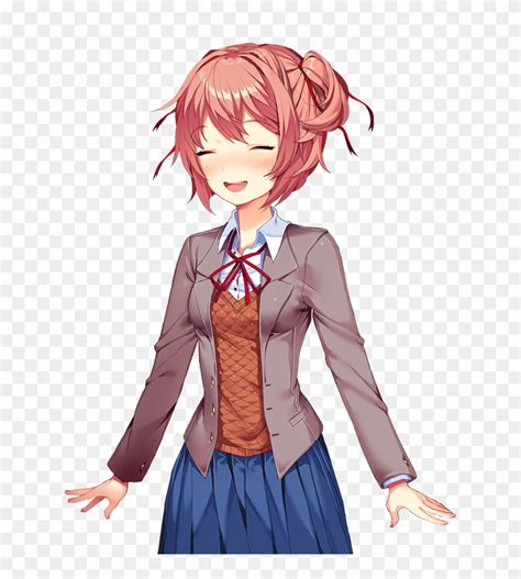 Ddlc Doki Doki Literature Club Uniform Hd Png Download 960x960