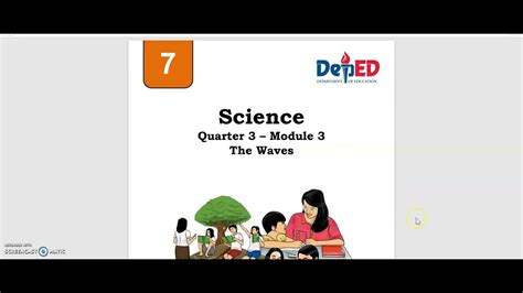 Quarter 3 Module 3 Science 7 Waves Youtube