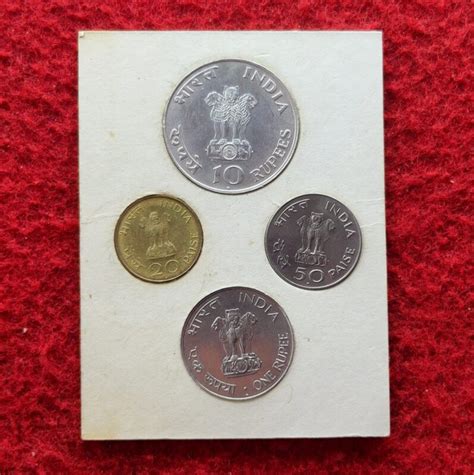 Republic Of India Mahatma Gandhi Centenary UNC Coins Set Diary The India Mint Sets