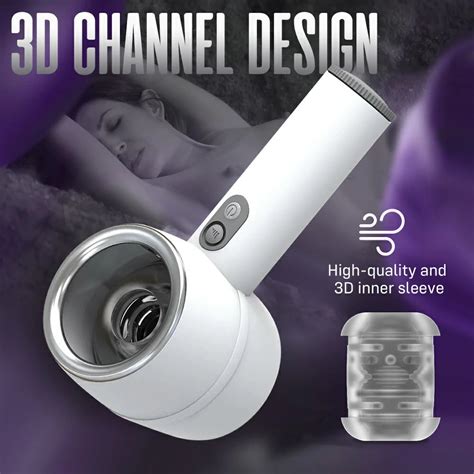 Handy Automatic Open Ended Handheld Design Male Masturbator Pumpy Joy