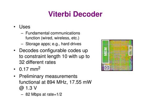 Ppt A 167 Processor Computational Array For Highly Efficient Dsp And