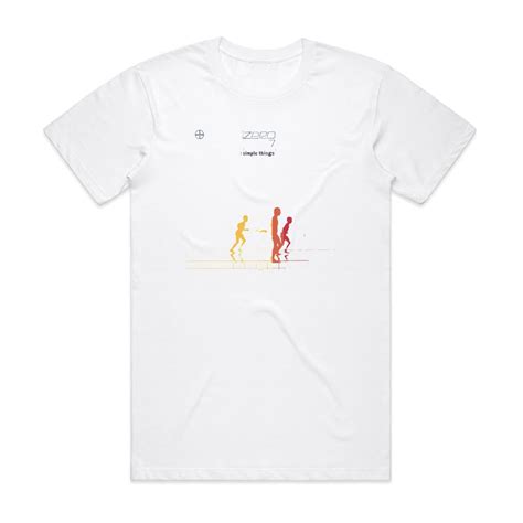 Buy Zero 7 Simple Things Album Cover T Shirt White Mydeal Australia