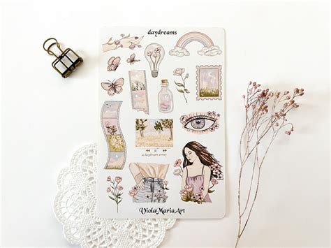 Daydreams Stickersheet Bullet Journal Sticker Decorative Stickers