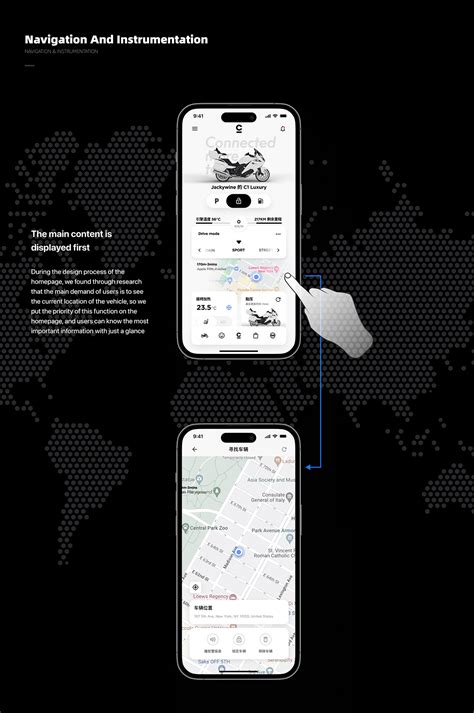 C Connect APP UI Concept On Behance
