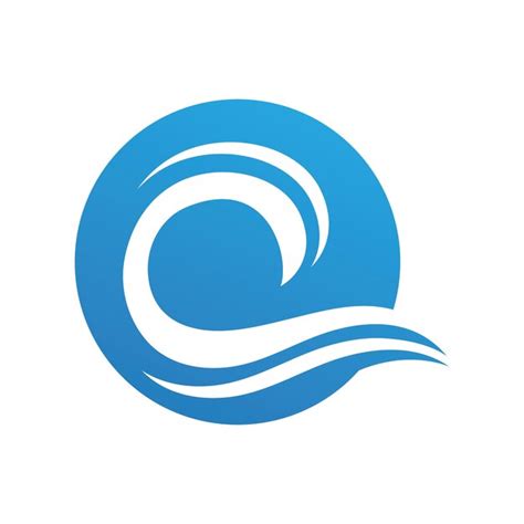 Premium Vector Wave Logo Graphic Symbols Of Ocean Or Flowing Sea