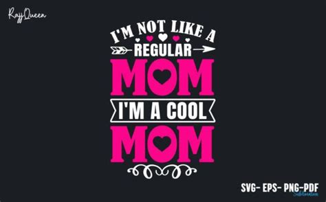 Softball Baseball Mom Graphic By Rajjqueen · Creative Fabrica