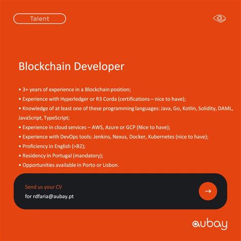 Rúben Faria On Linkedin Hiring Blockchain Aubaytalent