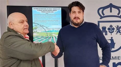 Julen Carreño se proclama ganador del CERTAMEN INTERNACIONAL DE POESÍA
