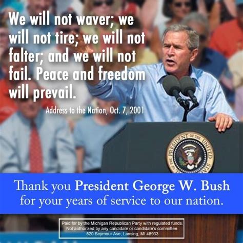 Quotes From George W Bush Quotesgram Quotes From George W Bush Quotesgram