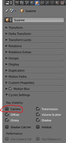How To Make Object Invisible While Rendering 2 By Filibis Lighting And Rendering Blender