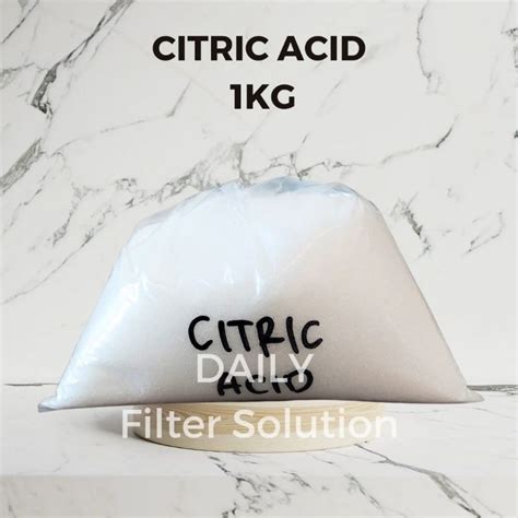 Jual Citric Acid Asam Sitrun Asam Sitrat 1 Kg Shopee Indonesia