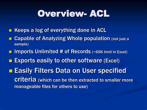 PPT ACL PowerPoint Presentation Free Download ID
