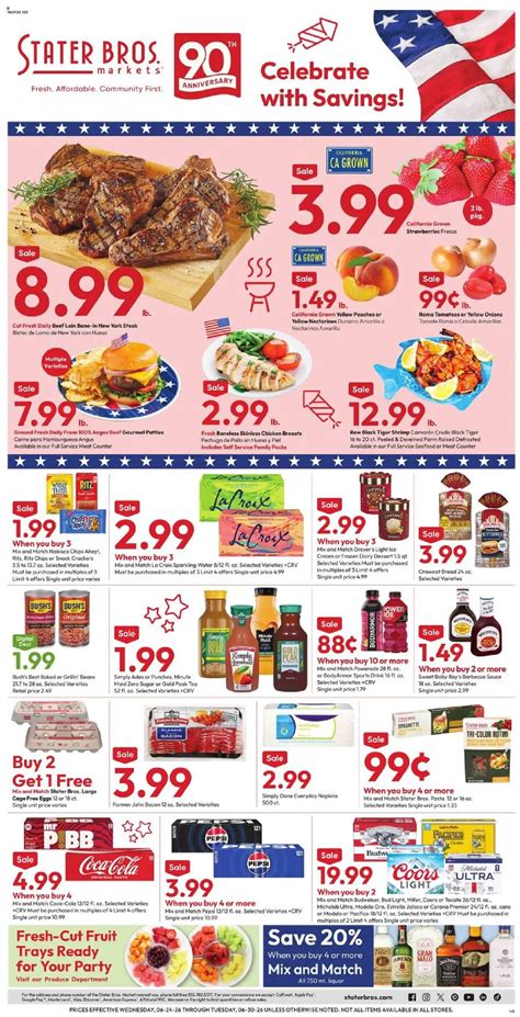 Stater Bros Weekly Ad From 06 24 2026 Flyer