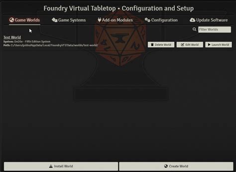 Experimental Feature FoundryVTT Dice Integration The Goblin S Help