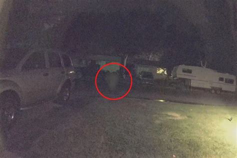 Security Camera Footage Ghost