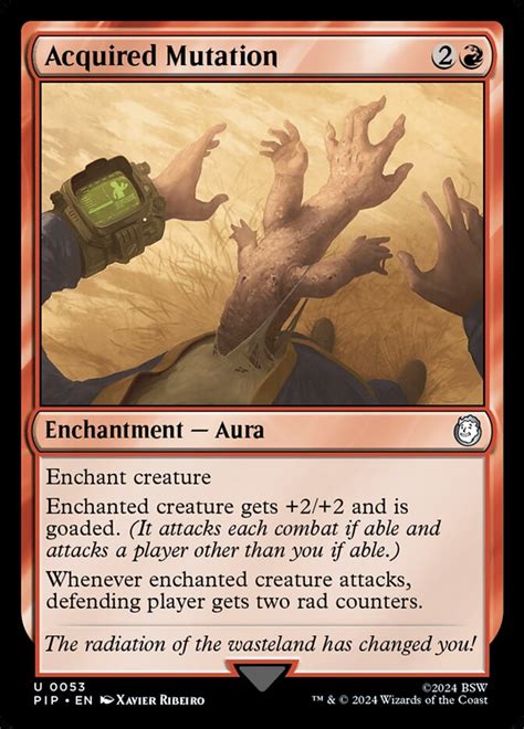 Acquired Mutation · Fallout Pip 53 · Scryfall Magic The Gathering Search