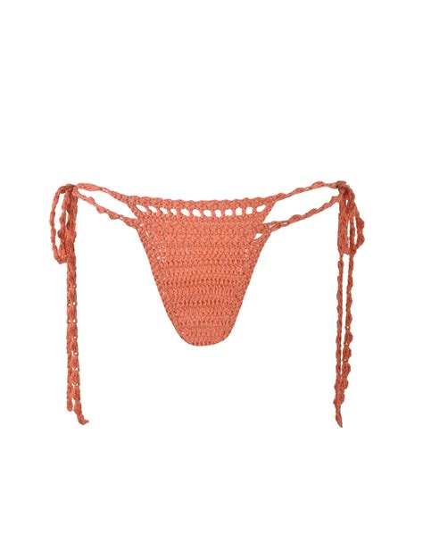 Cora Bikini Bottom Orange Tiger Mist