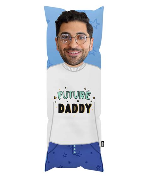 Future Daddy Cuddle Buddy Body Pillow Custom Pillow
