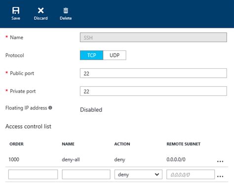 Security Azure Vm Instance Ip Firewall Server Fault