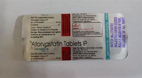 Atromend 40mg Atorvastatin Tablets At Best Price In Nashik