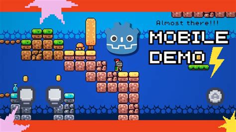 platformer in godot android demo from brackeys tutorial youtube