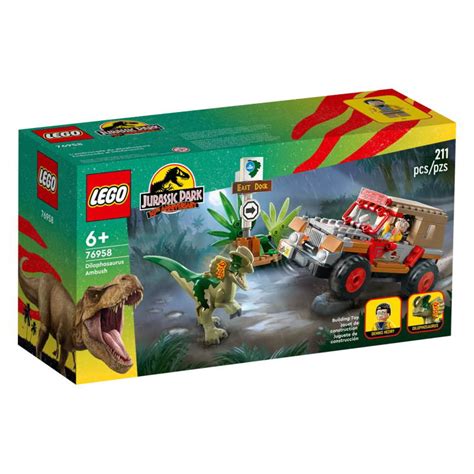 Lego Jurassic World Dilophosaurus Ambush Moore Wilsons