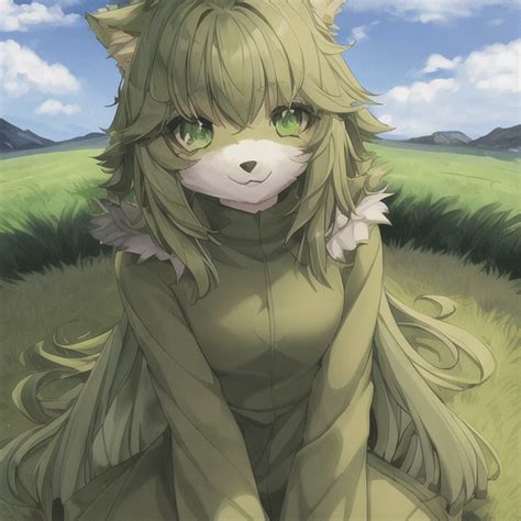 Anime Girl Furry Rwaifudiffusion