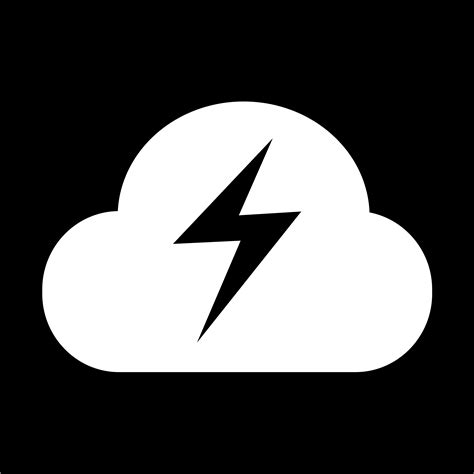 Icono De Signo De Nube 569463 Vector En Vecteezy