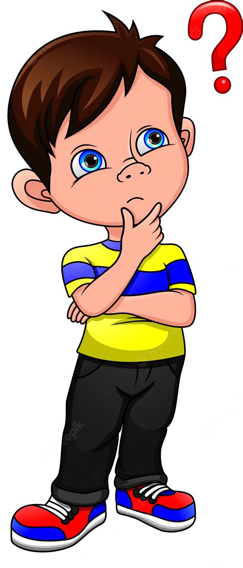 Boy Thinking 3383586 Clipart Library