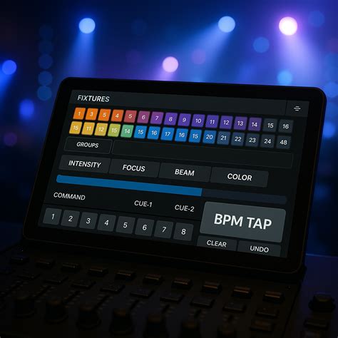 bpm tap calculator for stage lighting sync