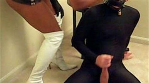 Gimp To Stroke 2 Of 4 Brutal Ebony Goddess Diva Clips4sale