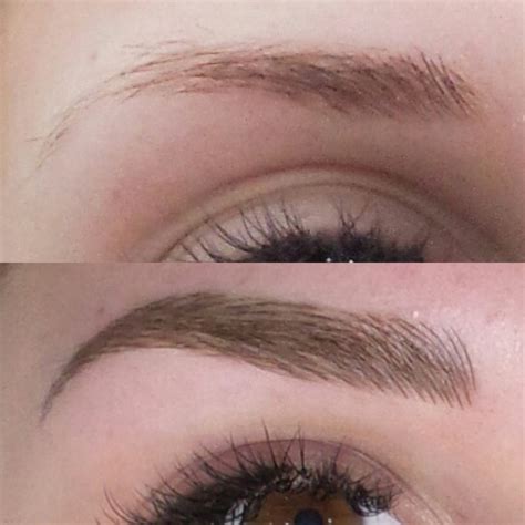 Hair Stroke Eyebrow Tattoo
