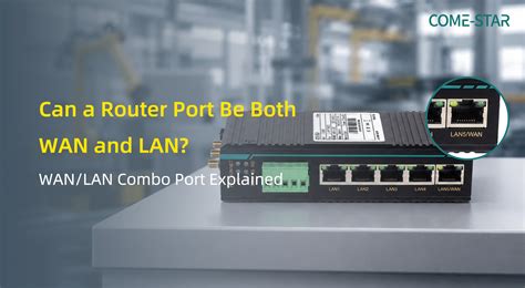 Can A Router Port Be Both Wan And Lan Wan Lan Combo Port Explained