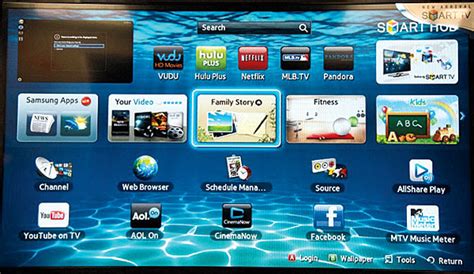 Samsung Smart Hub Streaming Platform Sound And Vision
