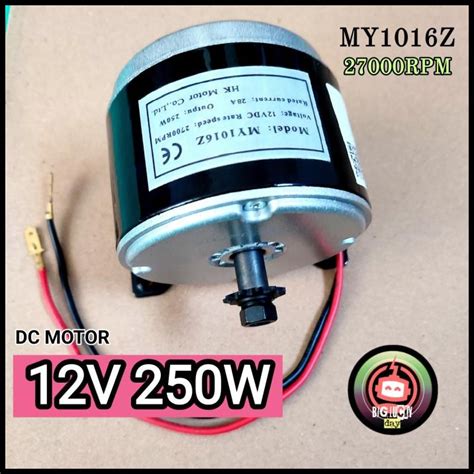 Mesin Dynamo 12v 250w Dc Motor Brushed My1016z 12volt Electric Scooter