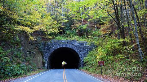 Blue Ridge Parkway Milepost 3744 Tanbark Ridge Tunnel Photograph By