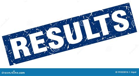 Results Stamp Stock Vector Illustration Of Grunge Background