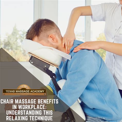 Chair Massage Benefits In Workplace Understanding This Relaxing