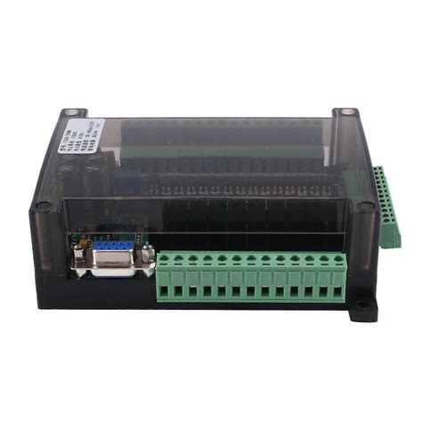 Fx3u 24mr Plc Industrial Control Board 14 Input 10 Output 6ad 2da With 485 Communication And A