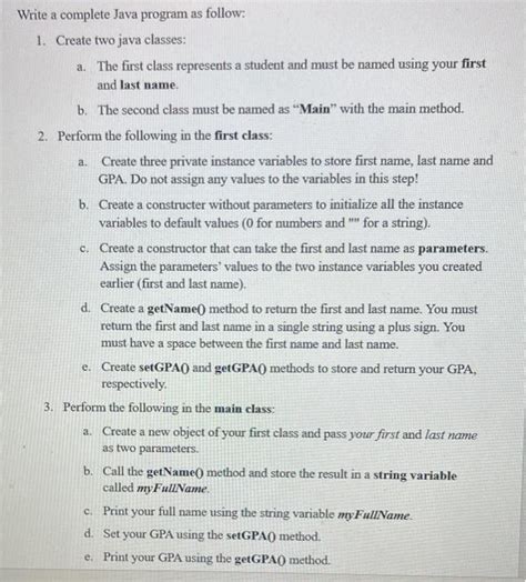 Solved Write A Complete Java Program As Follow 1 Create