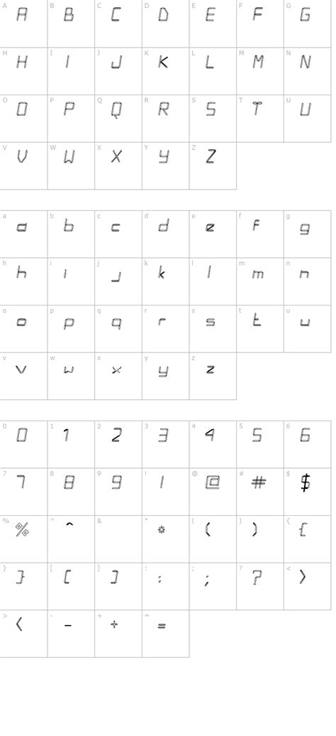 Download Led Display Regular Font Free Font Download