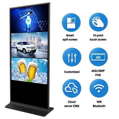 65 Inch Floor Standing Kiosk Manufacturers Suppliers Wholesale