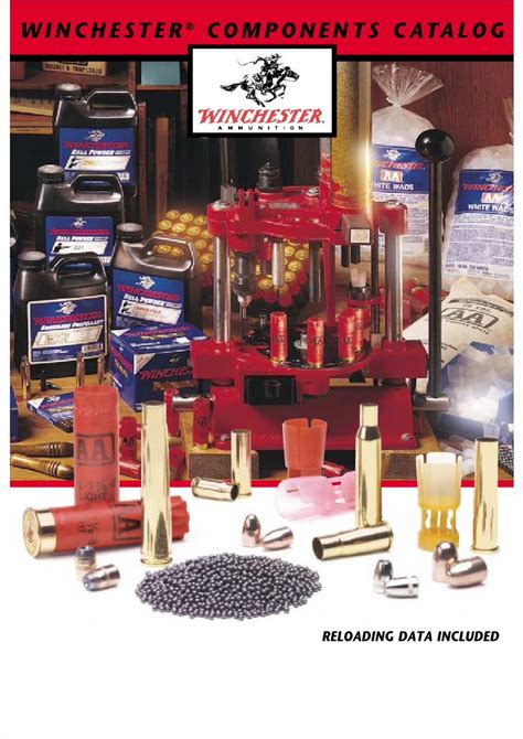 Pdf Winchester Reloading Manual Rifle Dokumen Tips
