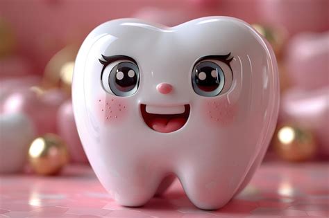 Premium Photo Smiling Toy Tooth