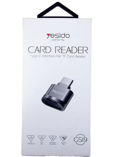 سعر Card Reader Type C Interface TF Card Reader GS Yesido فى مصر نون مصر كان بكام