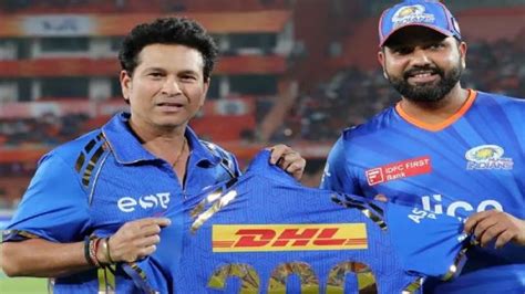 Rohit Sharma Is The First Player To Play 200 Matches For Mumbai In Ipl