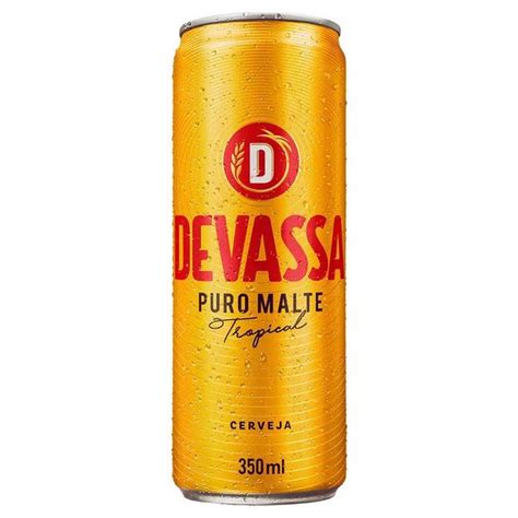 Cerveja Devassa Lata 350ml Lager Lavagnoli