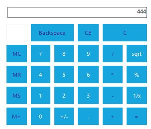 WinForms Calculator Control Windows Forms Syncfusion